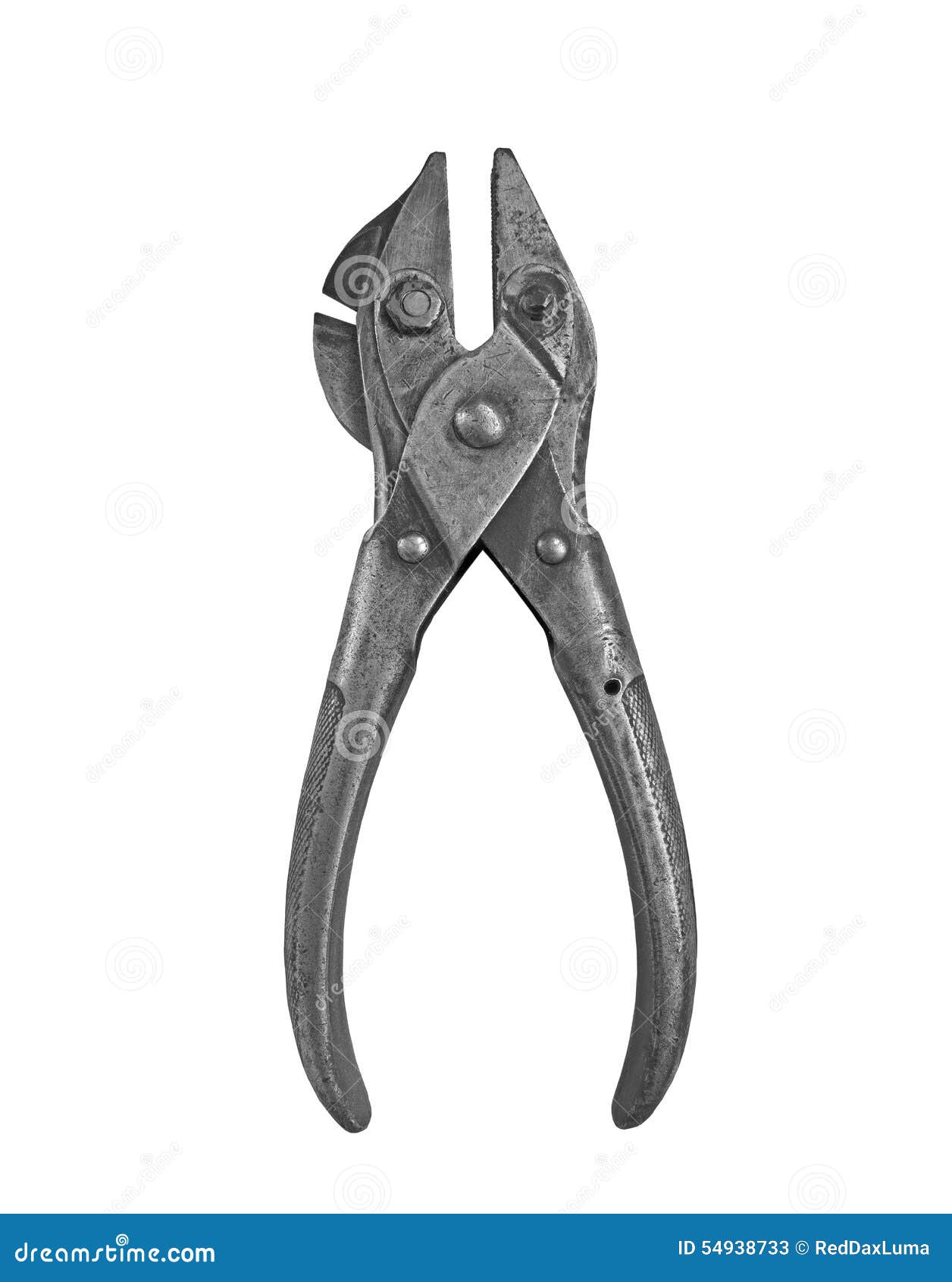Vintage parallel pliers stock image. Image of rusty, handle - 54938733