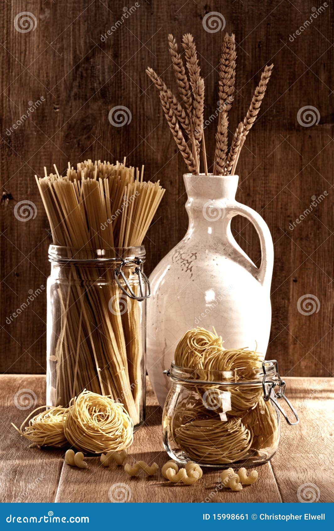 Vintage Pasta & Spaghetti Stock Image - Image of ingredients, style ...