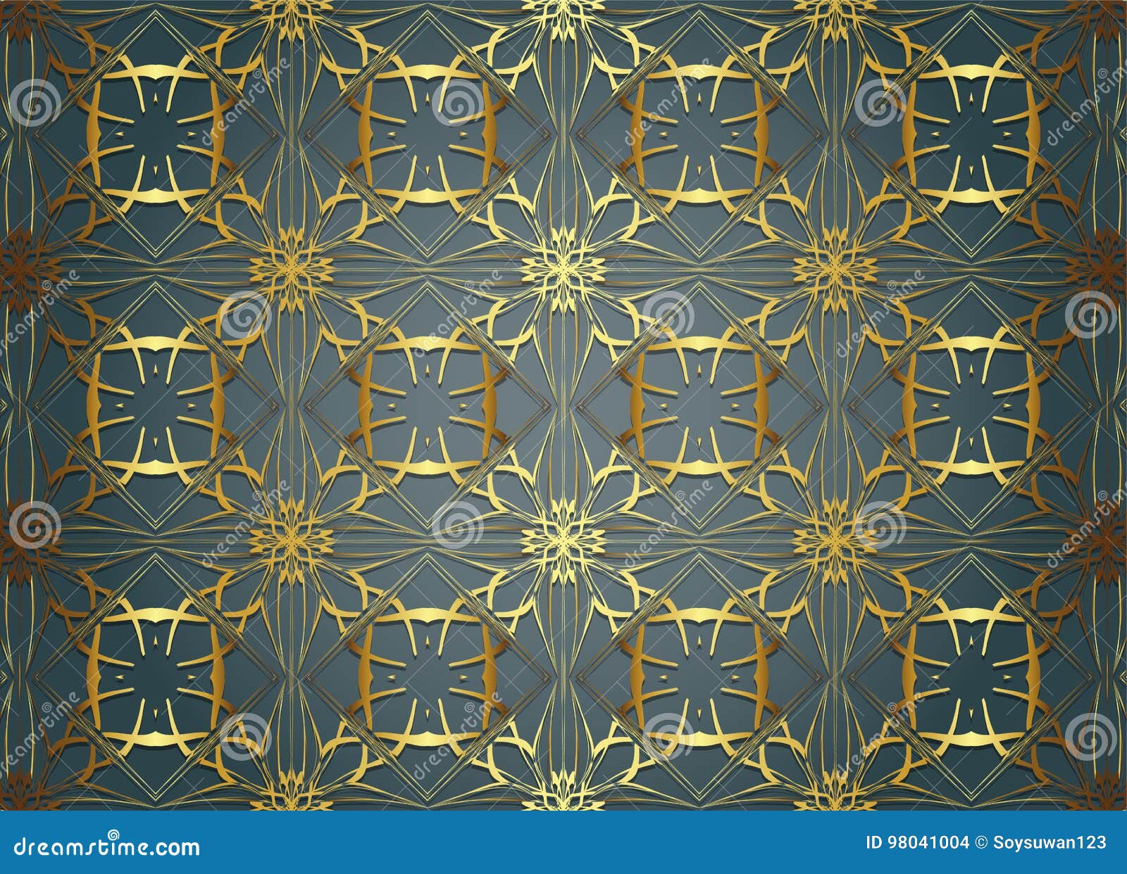 Vintage Pattern Backgrounds. Stock Vector - Illustration of decoration ...