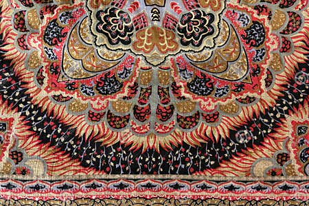 Vintage Gypsy Pattern Design Fabric Stock Image - Image of background ...