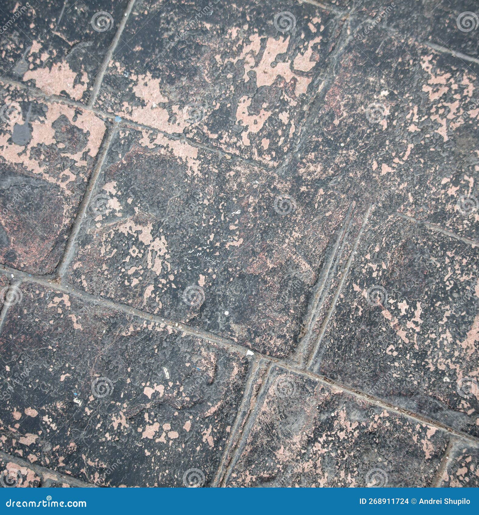 Vintage Pavement Texture, Red Pavers For Background And Texture, Old ...