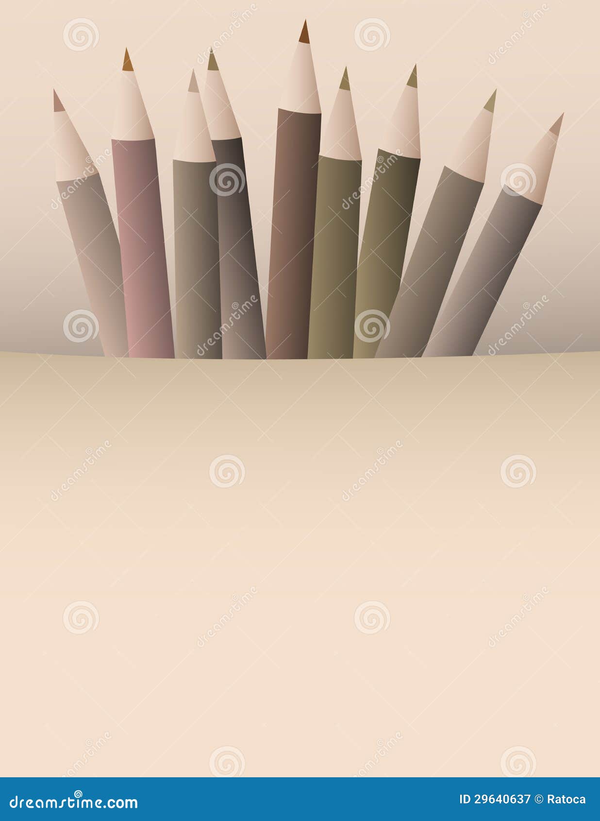 Vintage pencil stock vector. Illustration of nursery - 29640637