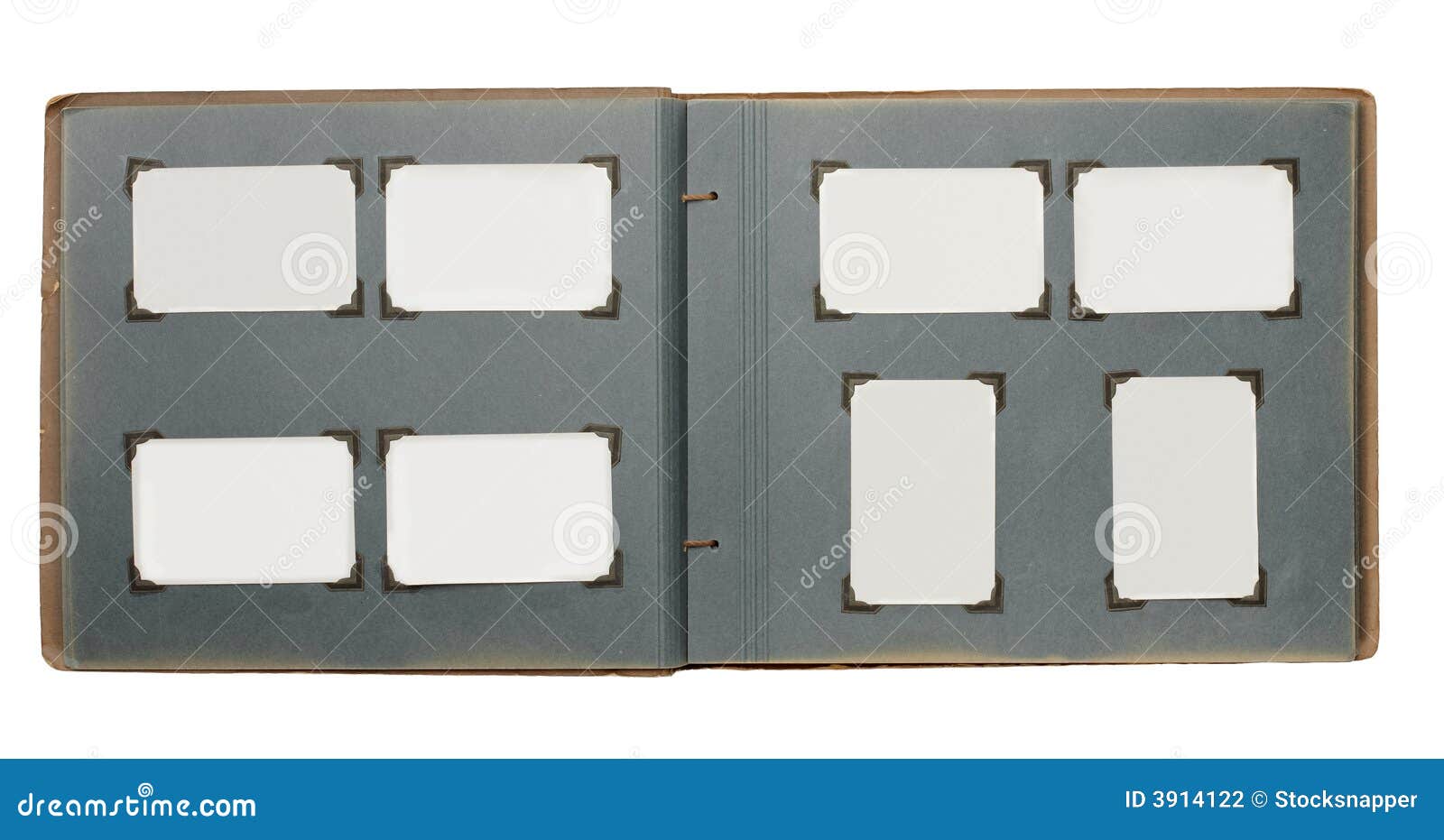 Vintage photo album stock photo. Image of 1930s, vintage - 3914122