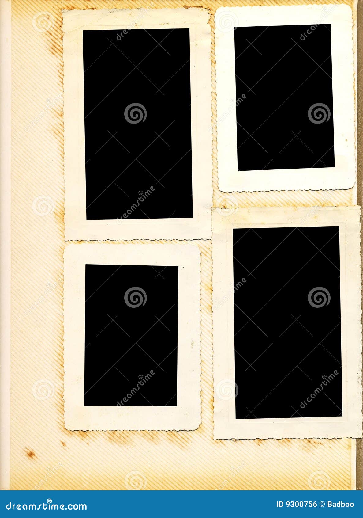 Vintage photo album stock photo. Image of grungy, grain - 9300756