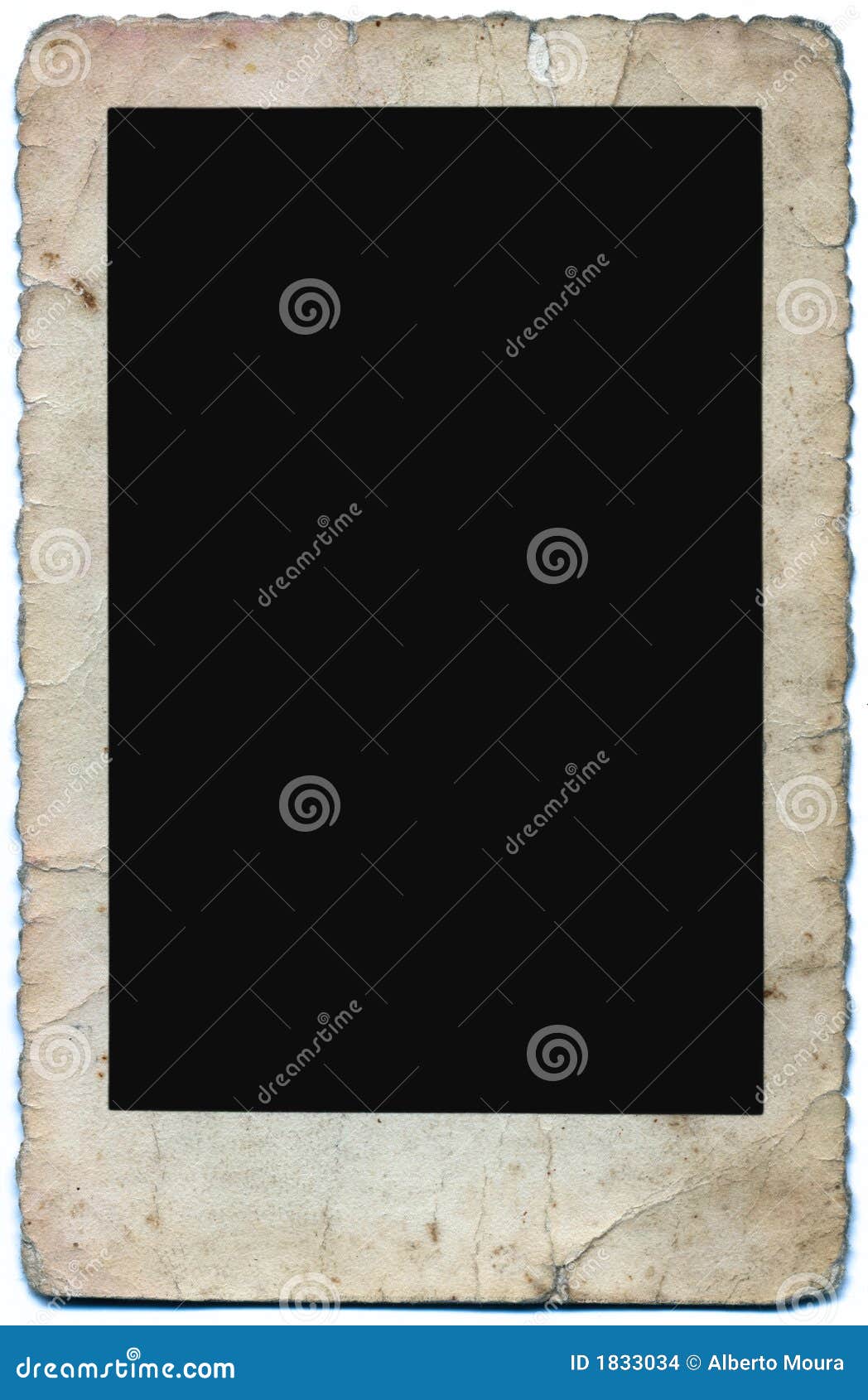 Vintage Photo Frame stock photo. Image of crumpled, torn - 1833034