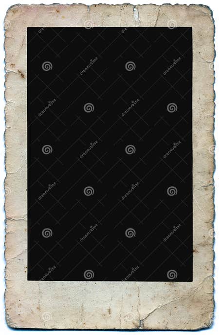Vintage Photo Frame stock photo. Image of crumpled, torn - 1833034