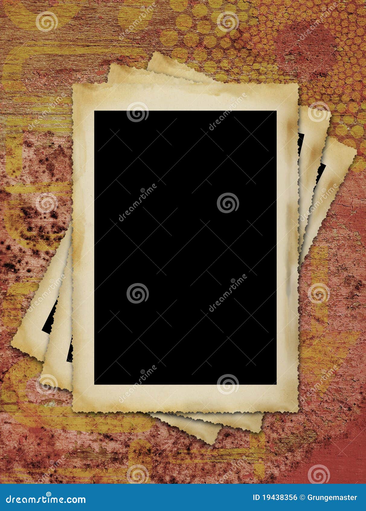 Vintage Photo frames stock illustration. Illustration of advertisement ...