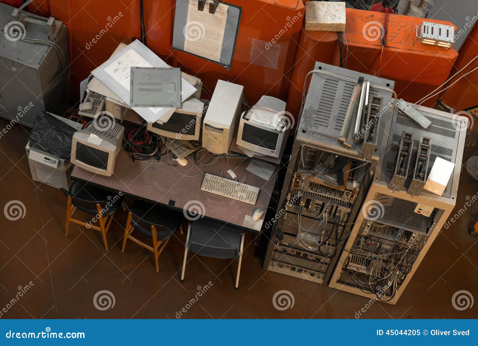 Vintage Photo of Obsolete Technology Stock Image - Image of classical ...