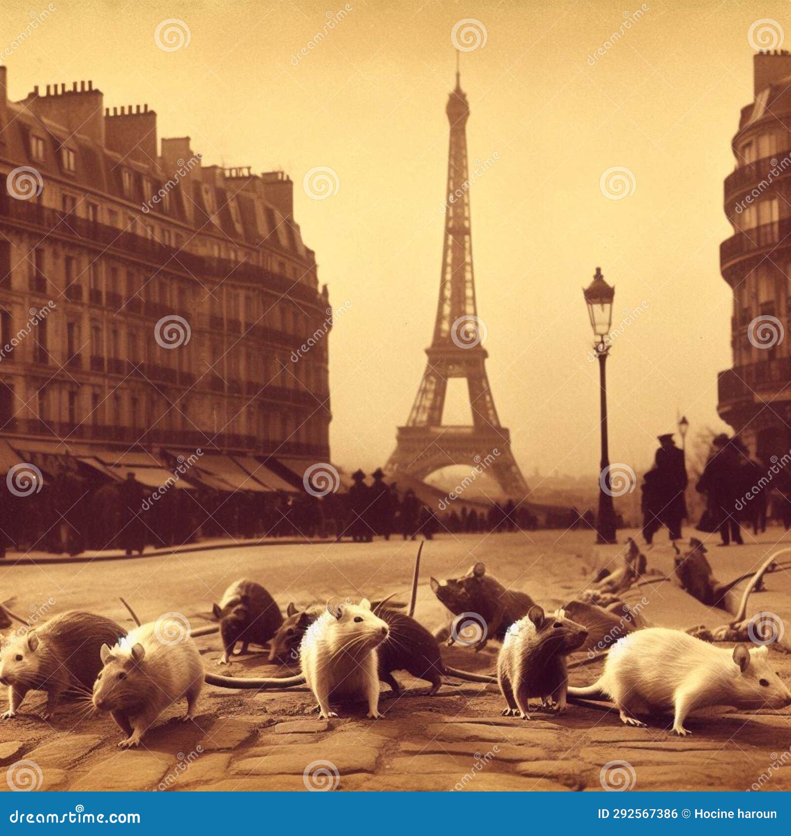 Muskrat Vintage Illustration | CartoonDealer.com #163241188