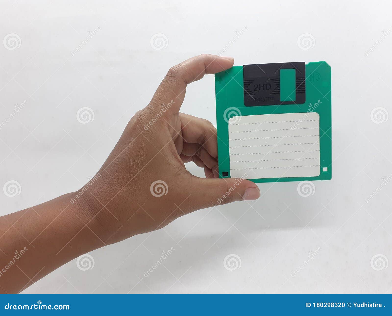 Vintage Photo Realistic Small Electronic Magnetic Floppy Disk for Old ...
