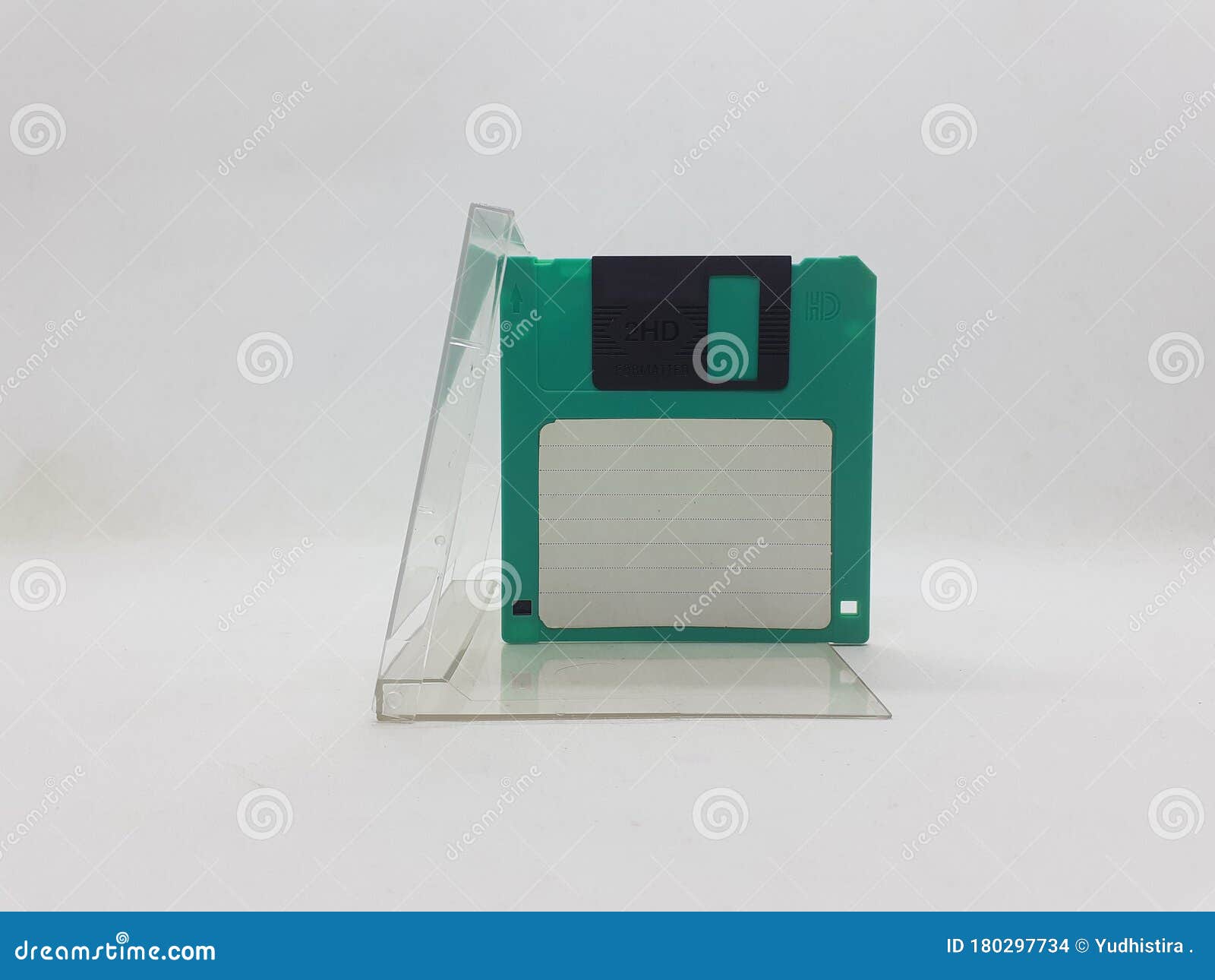 Vintage Photo Realistic Small Electronic Magnetic Floppy Disk for Old ...