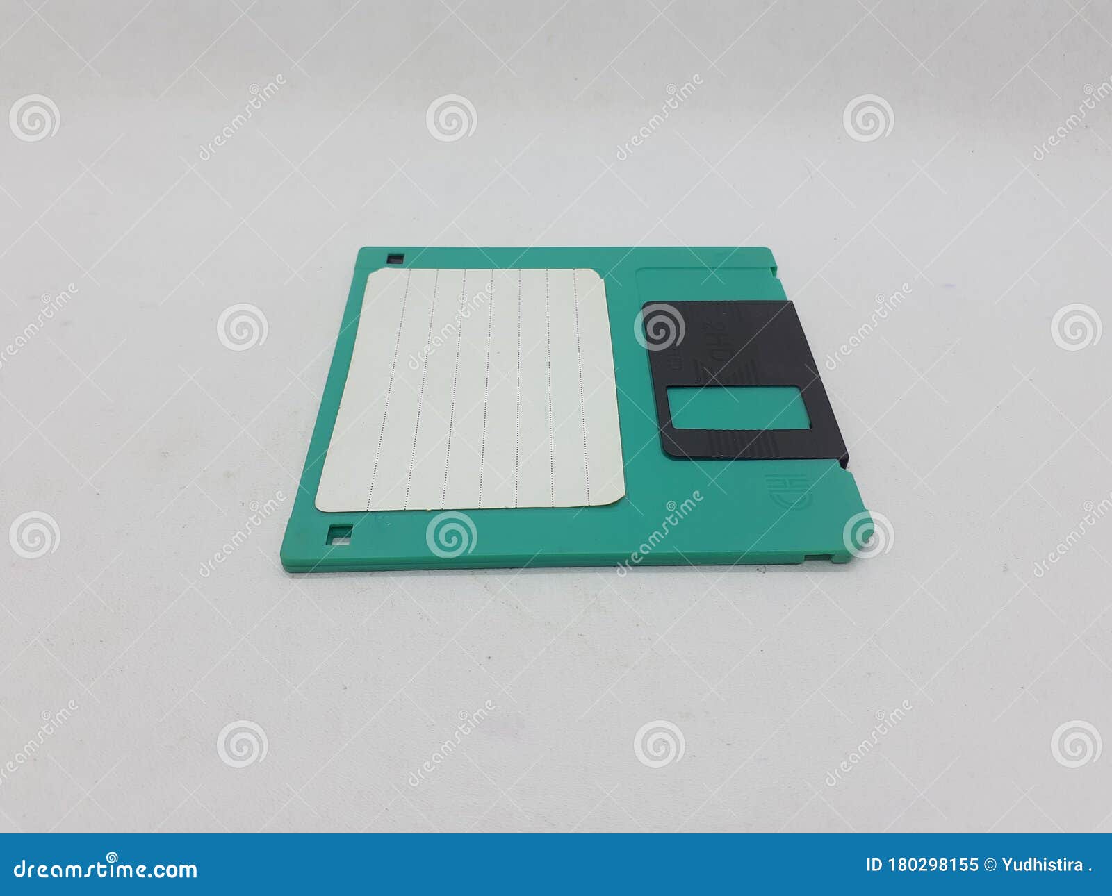 Vintage Photo Realistic Small Electronic Magnetic Floppy Disk for Old ...