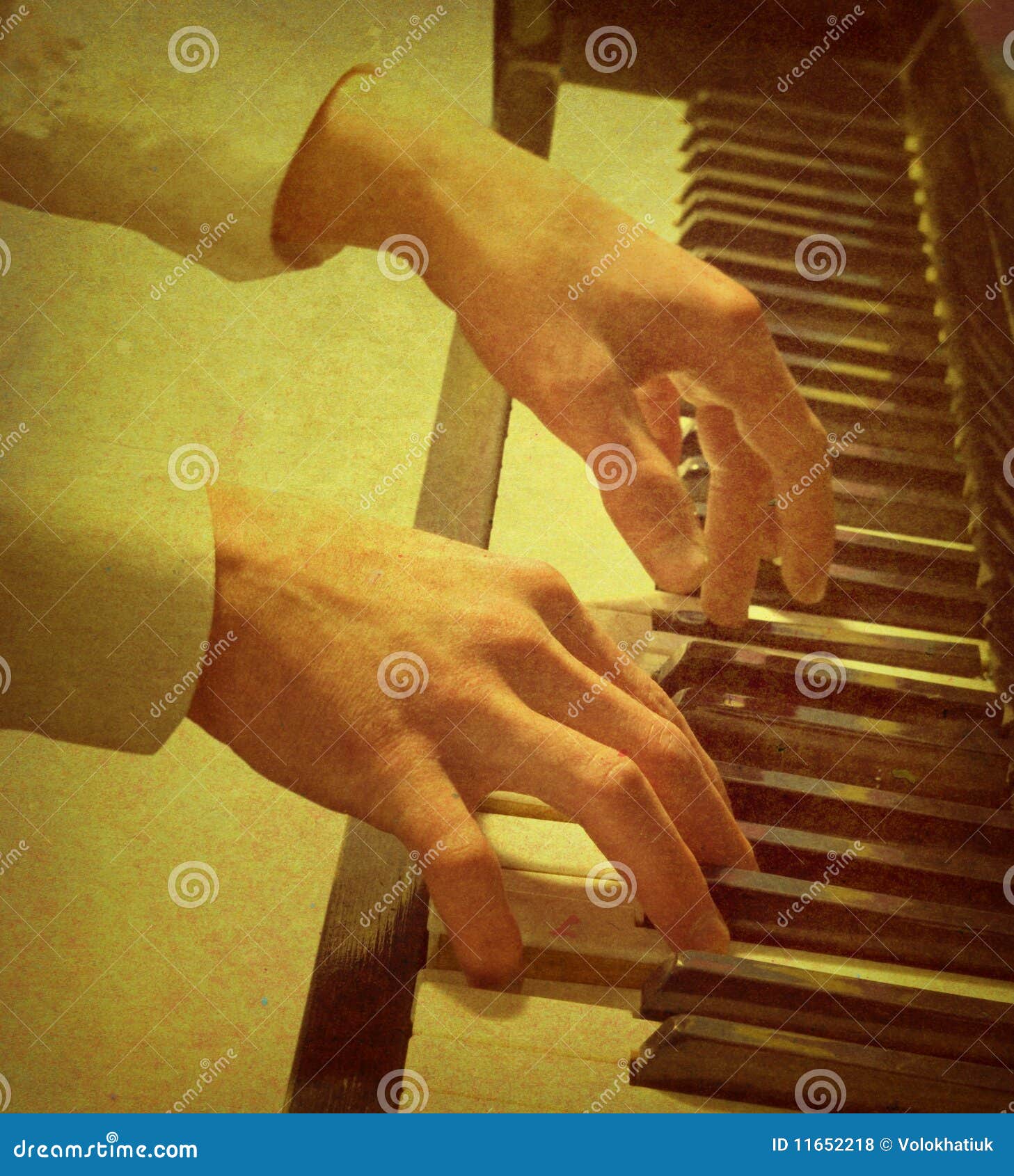 Vintage piano stock photo. Image of practicing, black - 11652218