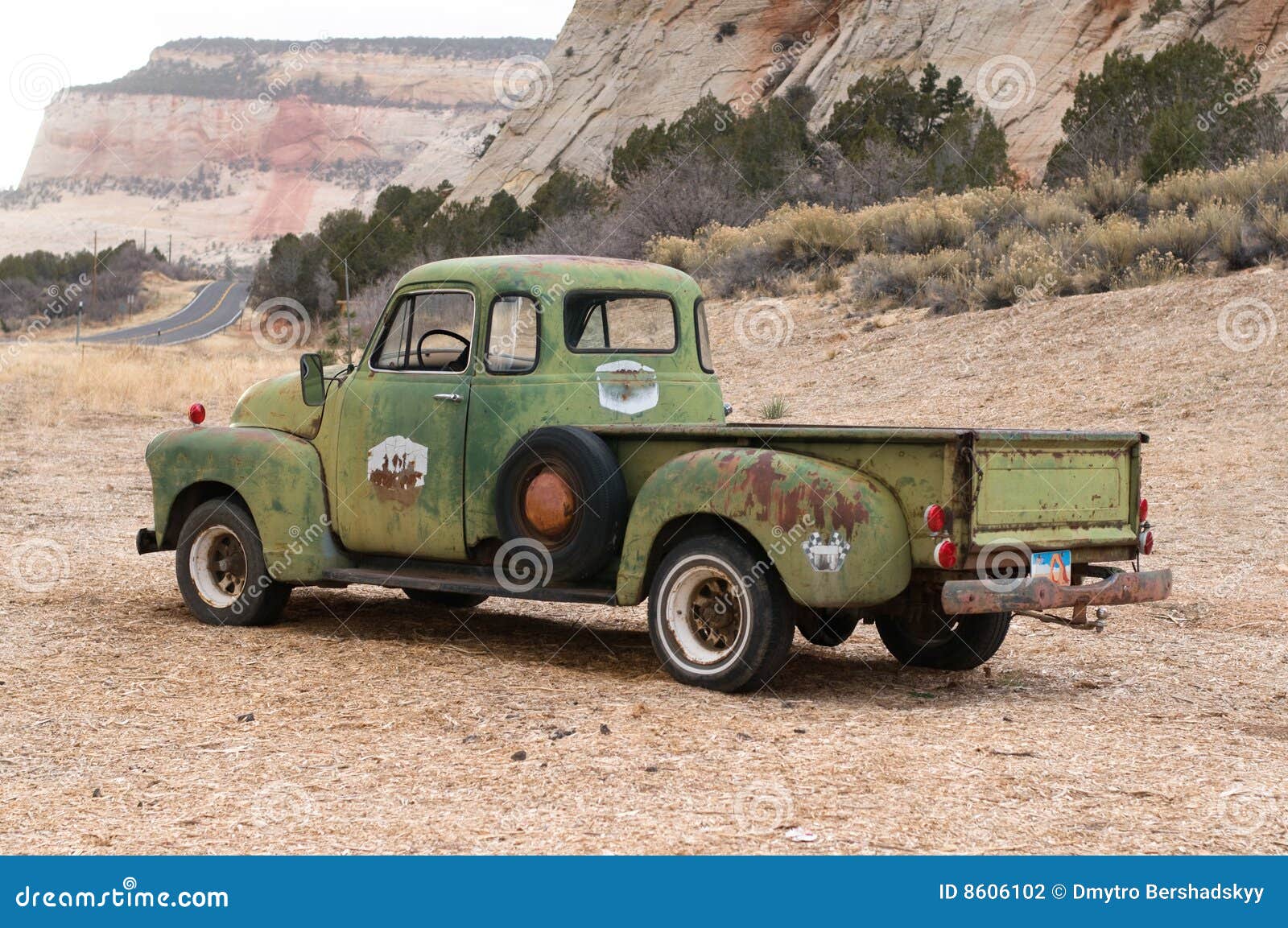 Vintage Pick-Up Truck Stock Photography - Image: 8606102