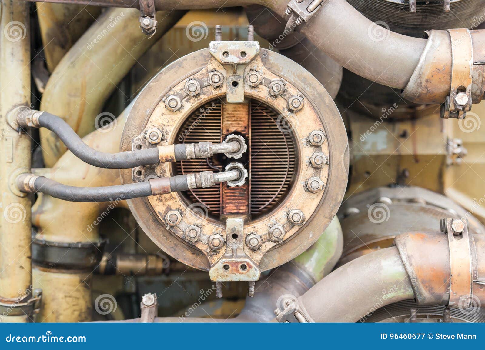 A Piston Engine In Cross Section Royalty-Free Stock Photography ...