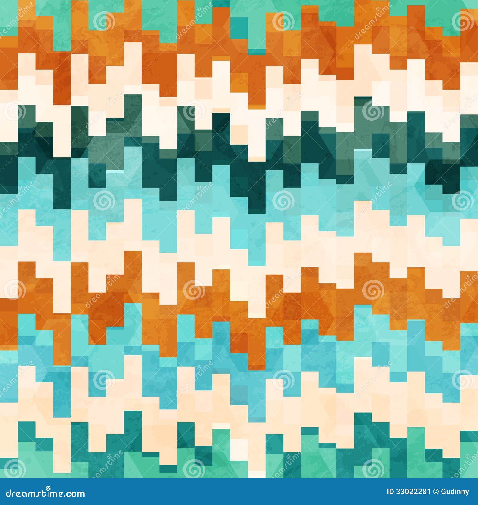 Pixel Art Seamless Pattern, Waffle Texture Cartoon Vector ...