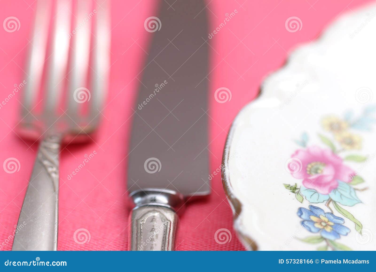 Vintage Place Setting stock photo. Image of china, place - 57328166
