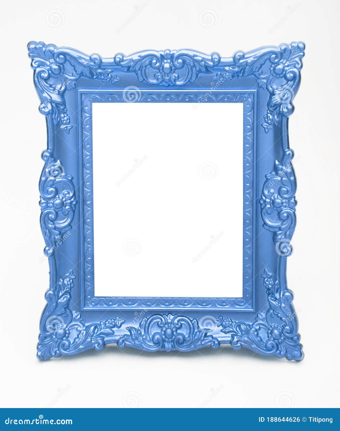 Vintage Plaster Frame stock photo. Image of isolated - 188644626