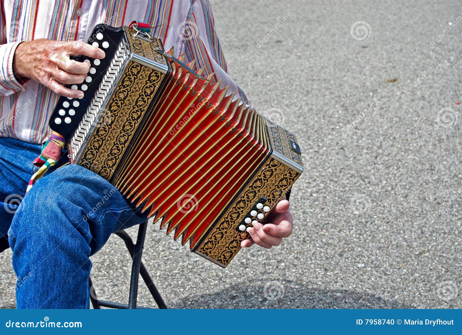 Vintage Player stock photo. Image of instrument, male - 7958740