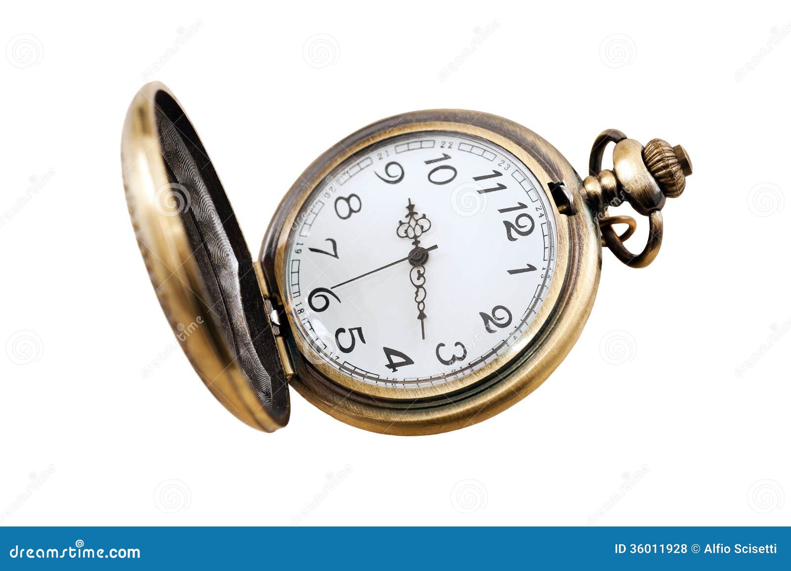 Vintage pocket watch stock photo. Image of abstract, countdown - 36011928