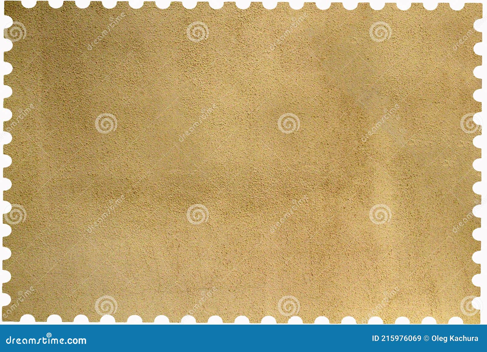Vintage Postage Stamp Template. Blank Rectangle, Square Postage Stamp ...