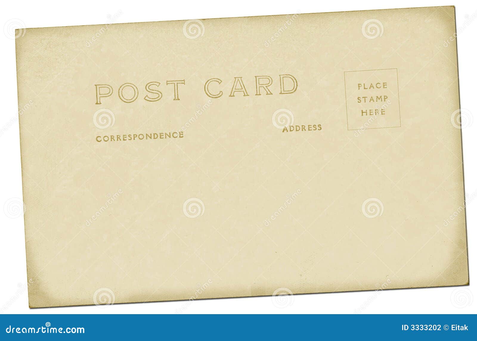 Vintage Postcard, Orange Tulip In Garden, Soft Light On Old Paper ...