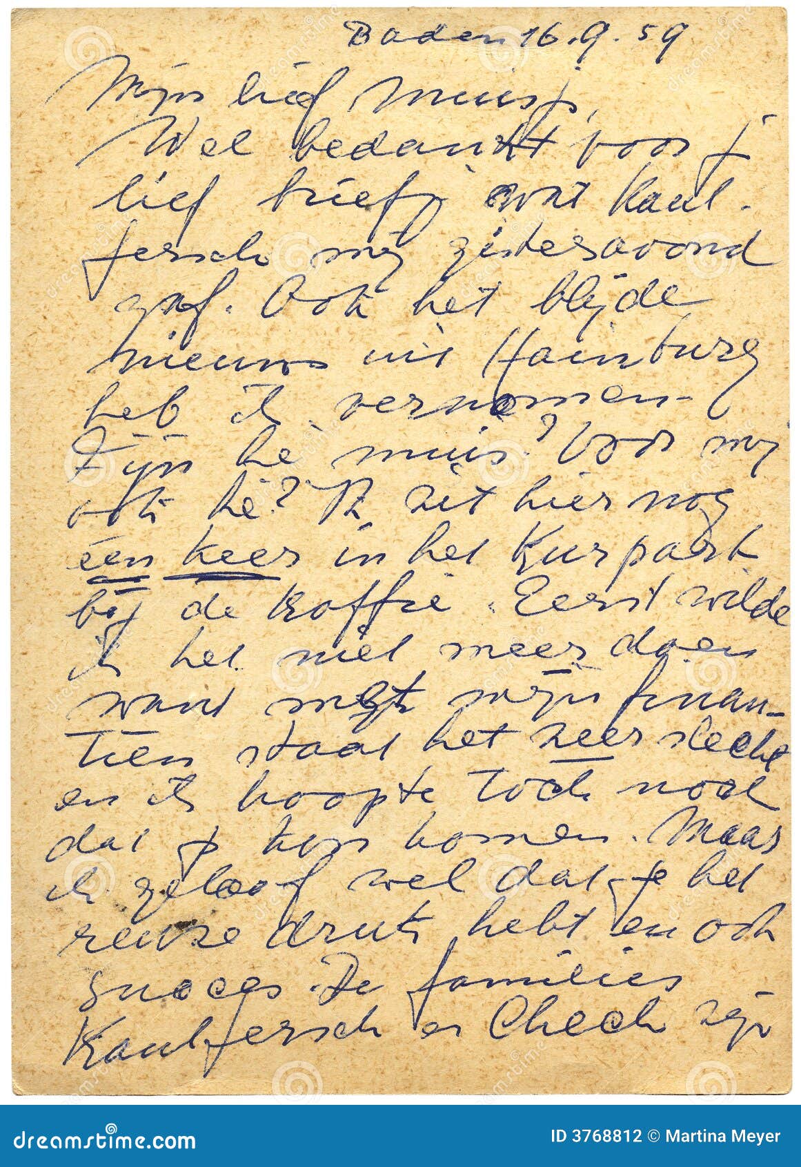 Vintage Postcard stock photo. Image of dirty, vintage - 3768812