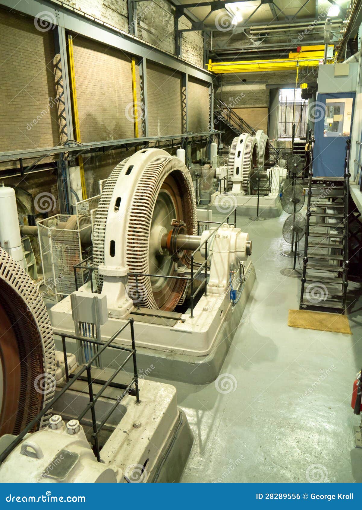 Vintage Power Generating Station Stock Photo - Image of hydroelectric ...