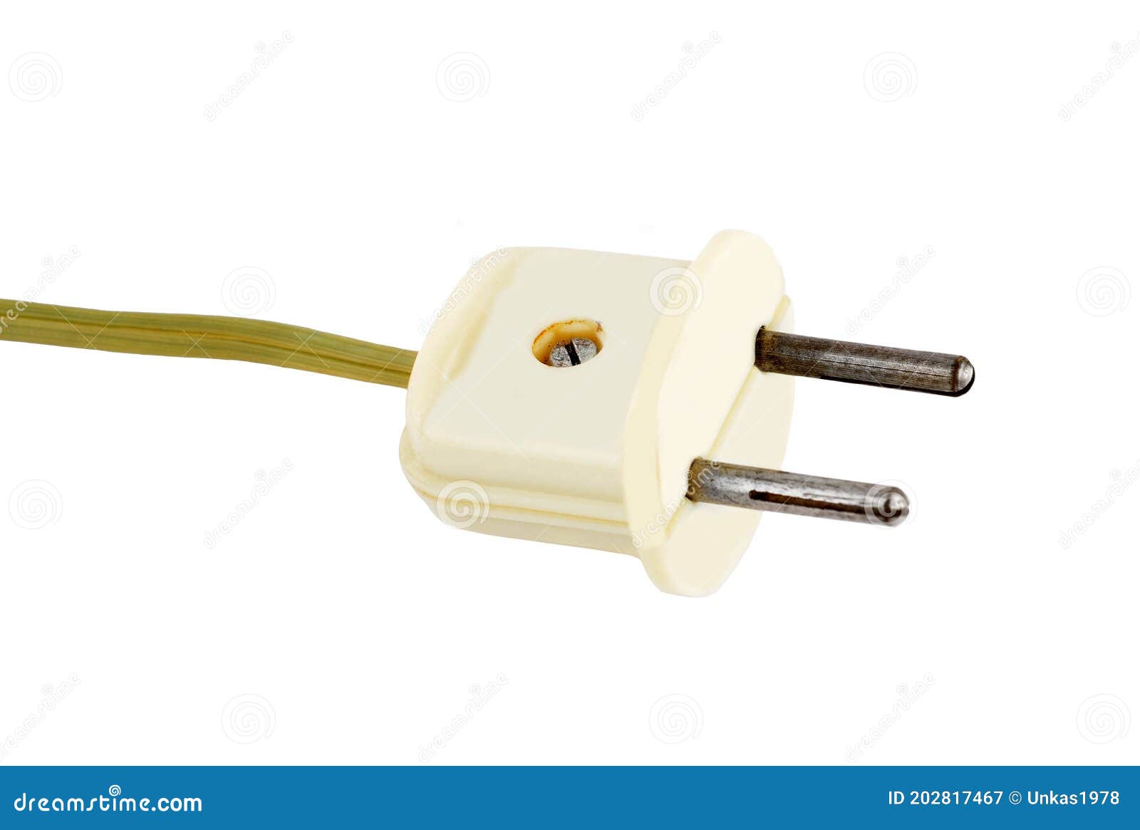 Vintage power plug stock image. Image of electricity - 202817467