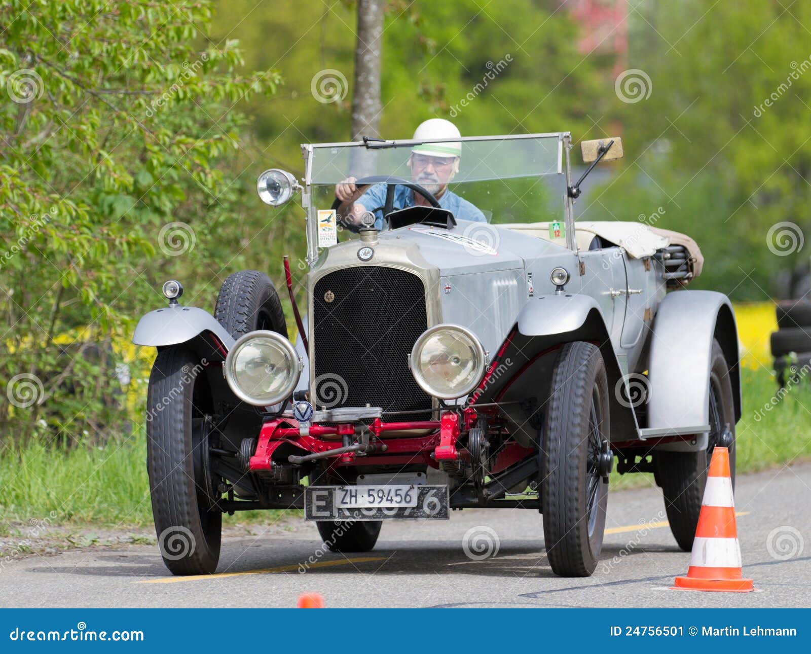 Vintage Pre War Race Car Vauxhall Editorial Photo - Image of motor ...