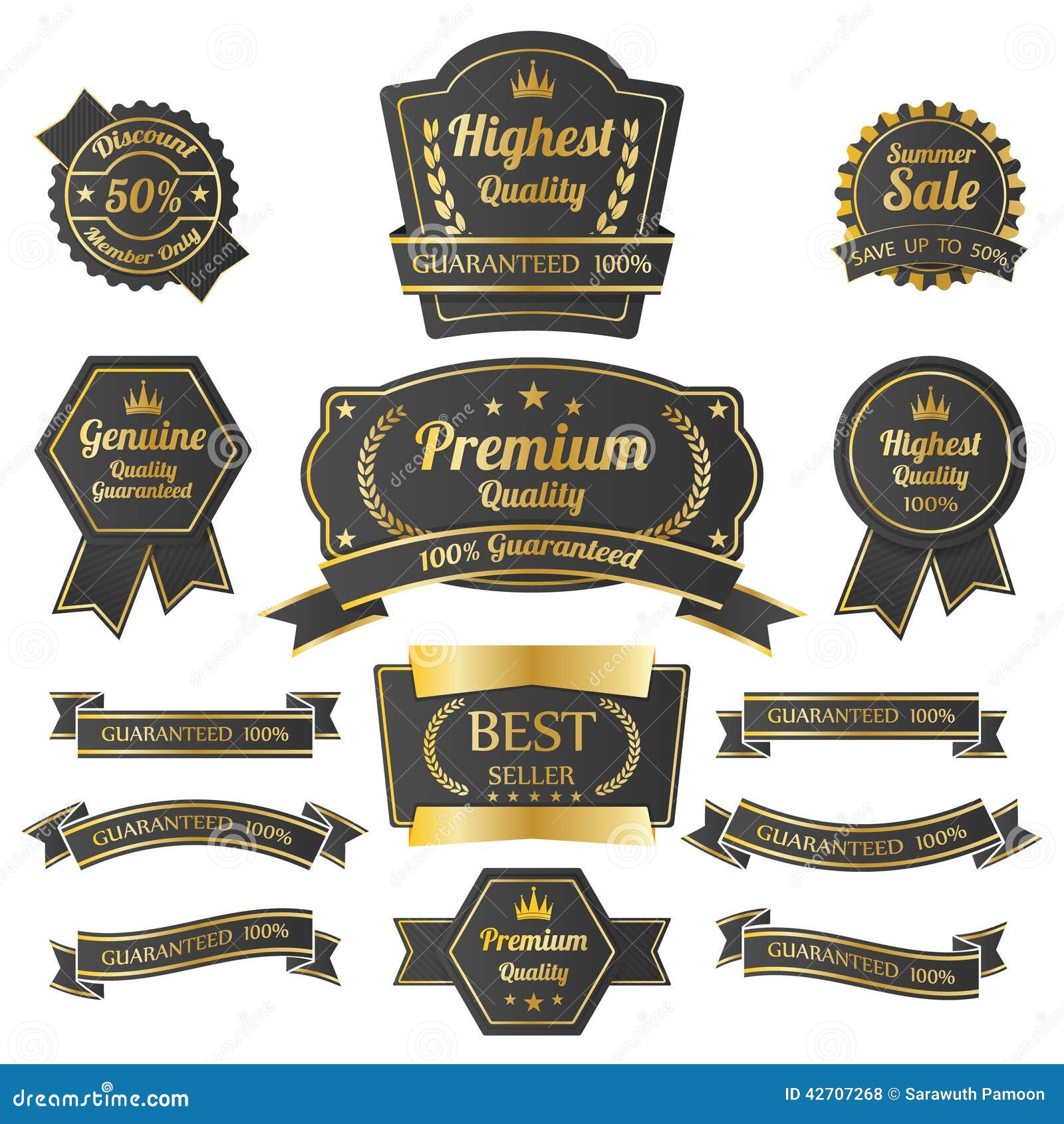 Vintage Premium Whiskey Brands Label Design Template, Luxury Logo ...