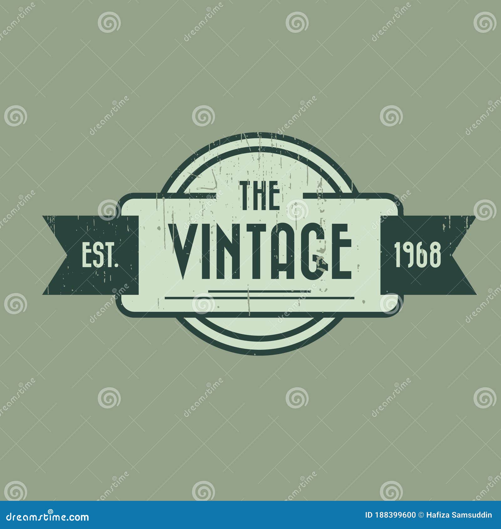 Vintage Product Label Design. Vector Illustration Decorative Design ...