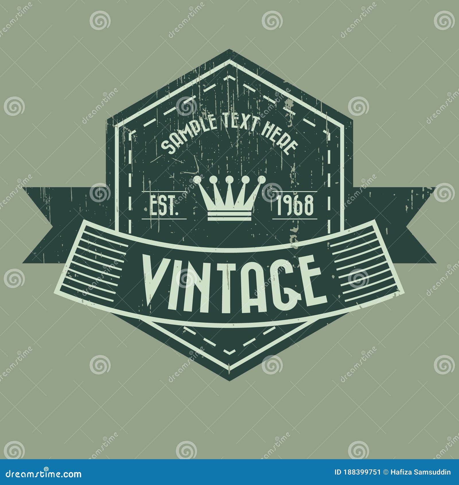 Vintage Product Label Design. Vector Illustration Decorative Design ...