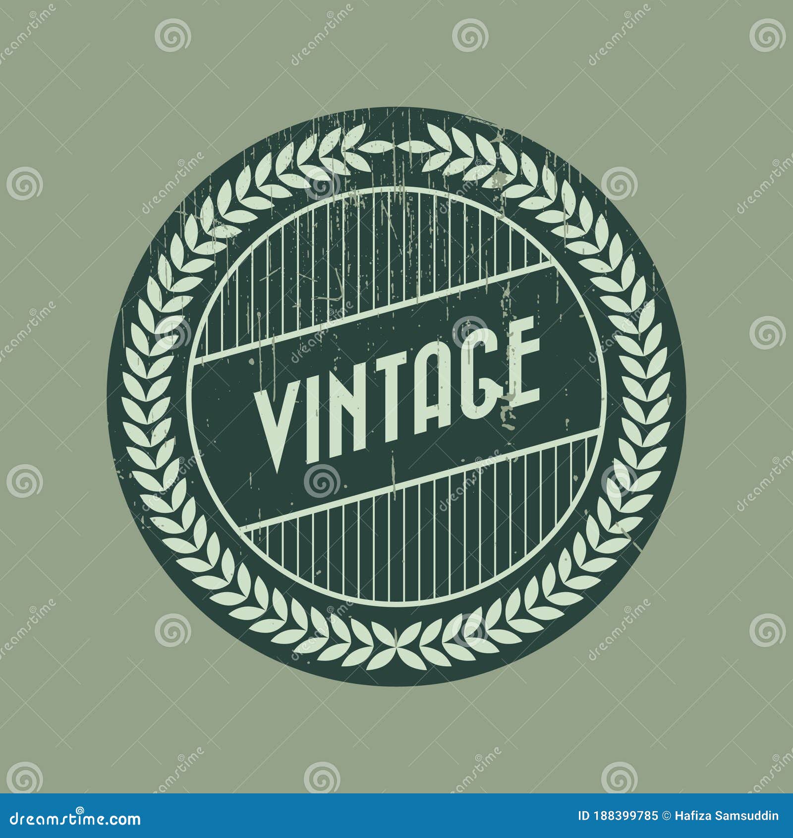 Vintage Product Label Design. Vector Illustration Decorative Design ...