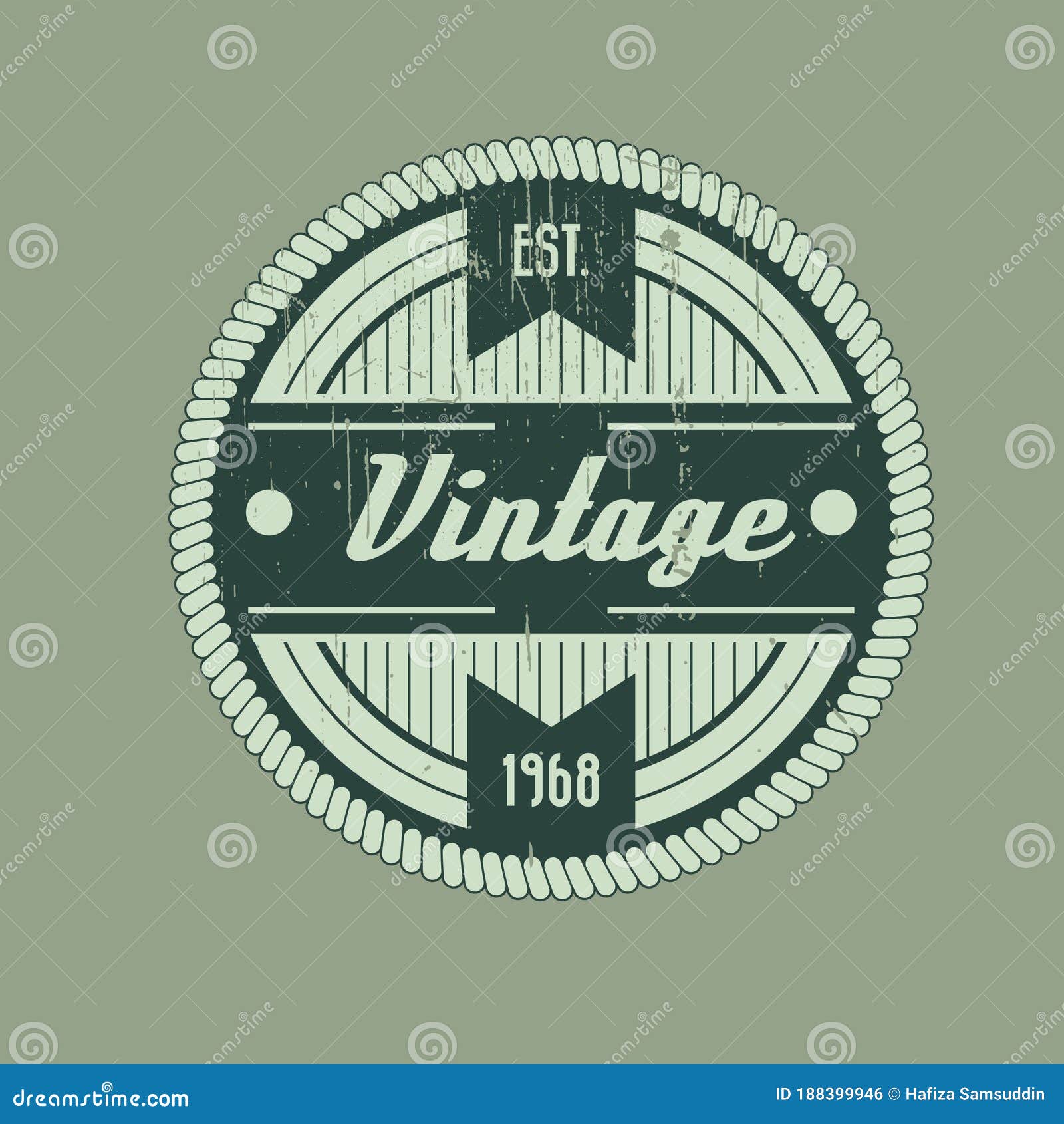 Vintage Product Label Design. Vector Illustration Decorative Design ...