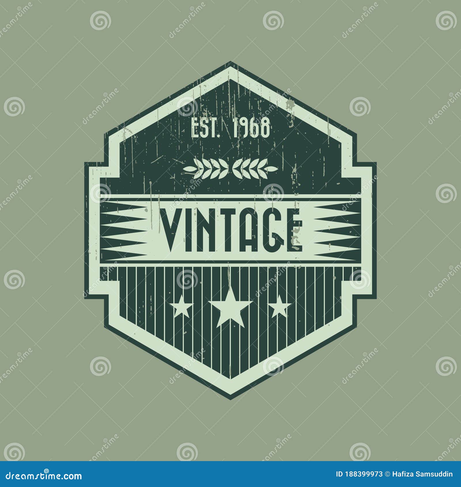 Vintage Product Label Design. Vector Illustration Decorative Design ...