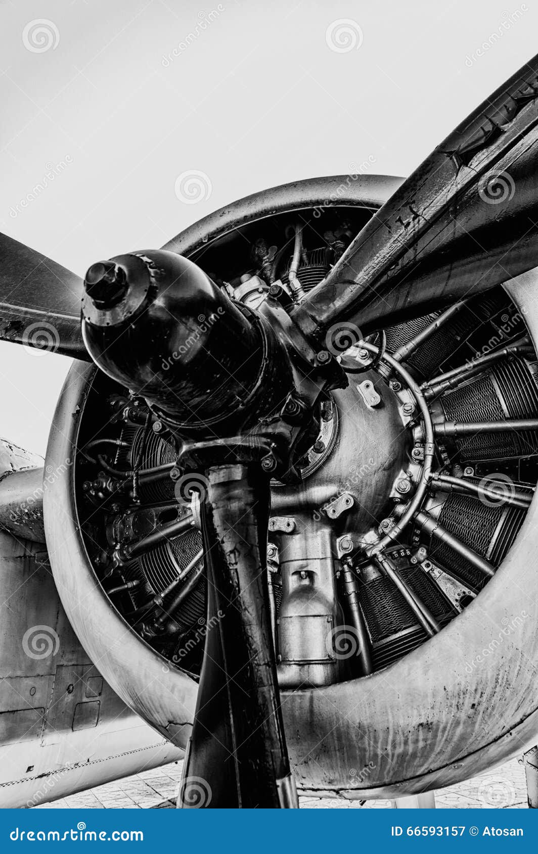 Vintage Propeller stock image. Image of ultralight, flying - 66593157