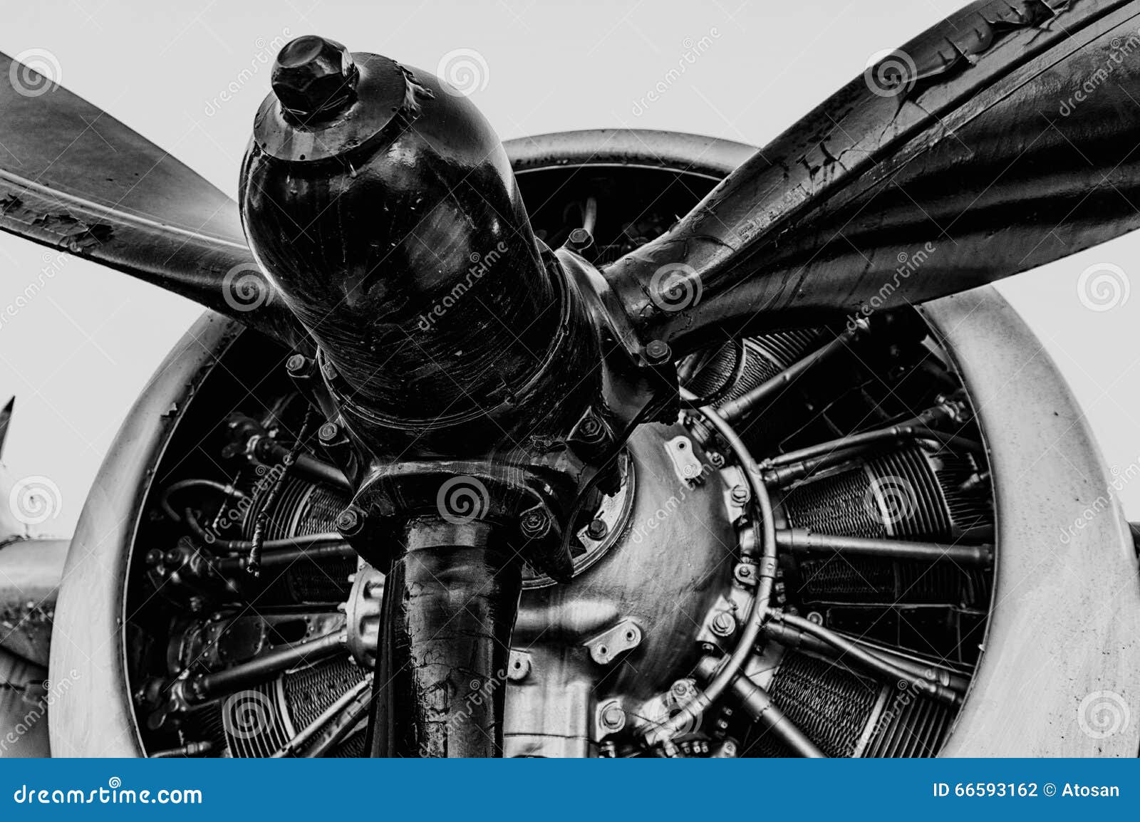 Vintage Propeller stock photo. Image of blade, machinery - 66593162