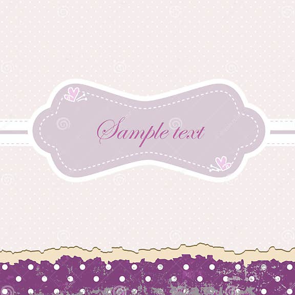 Vintage purple frame stock illustration. Illustration of paper - 21381381