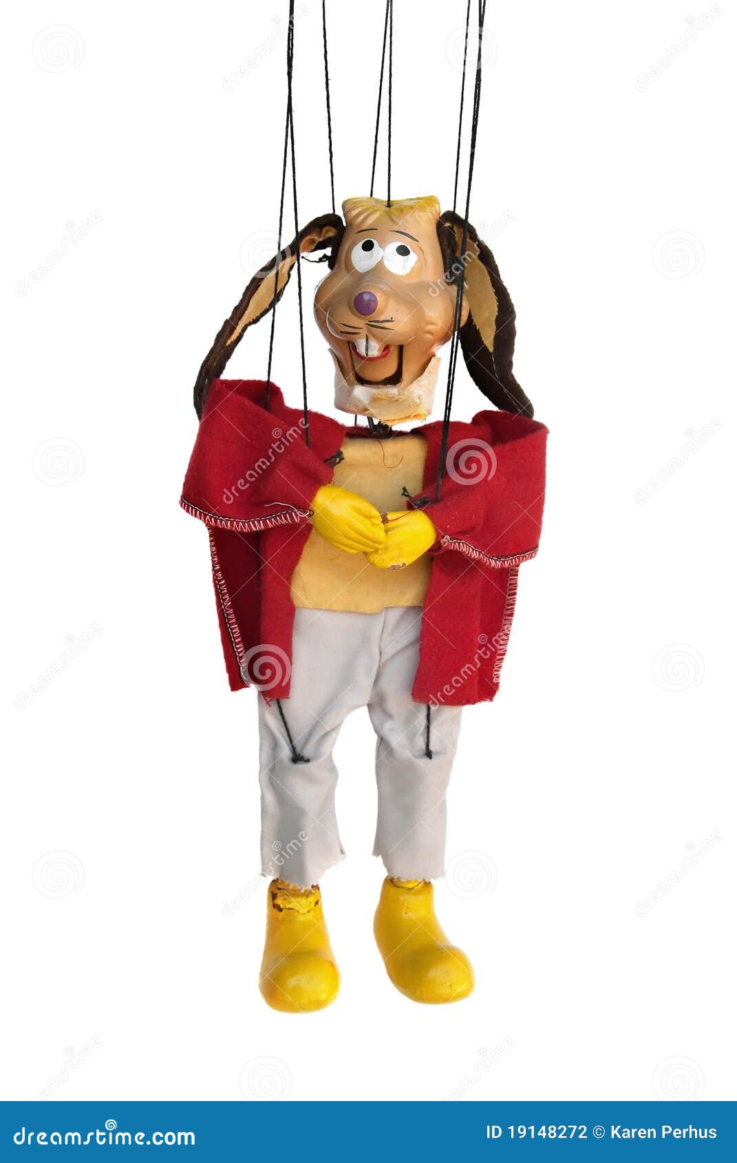 Vintage Rabbit Marionette stock photo. Image of shoes - 19148272