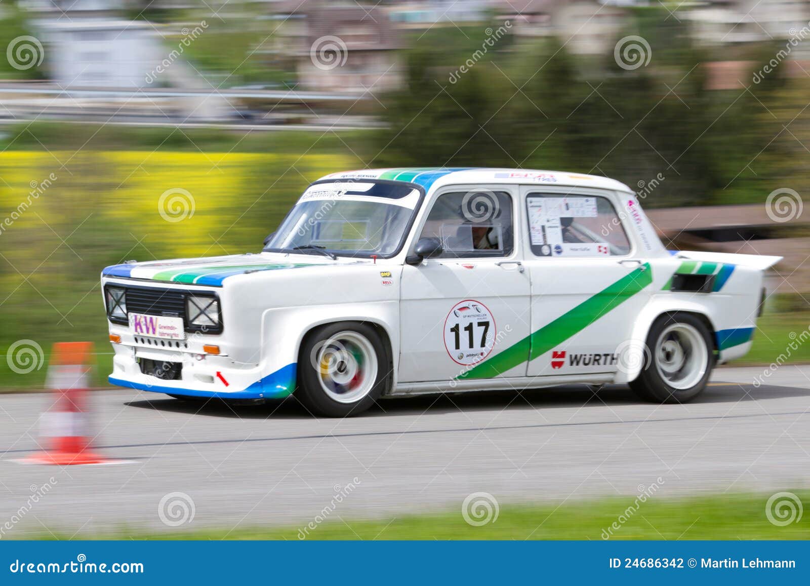 Vintage Race Touring Car Simca Editorial Photography - Image of motion ...