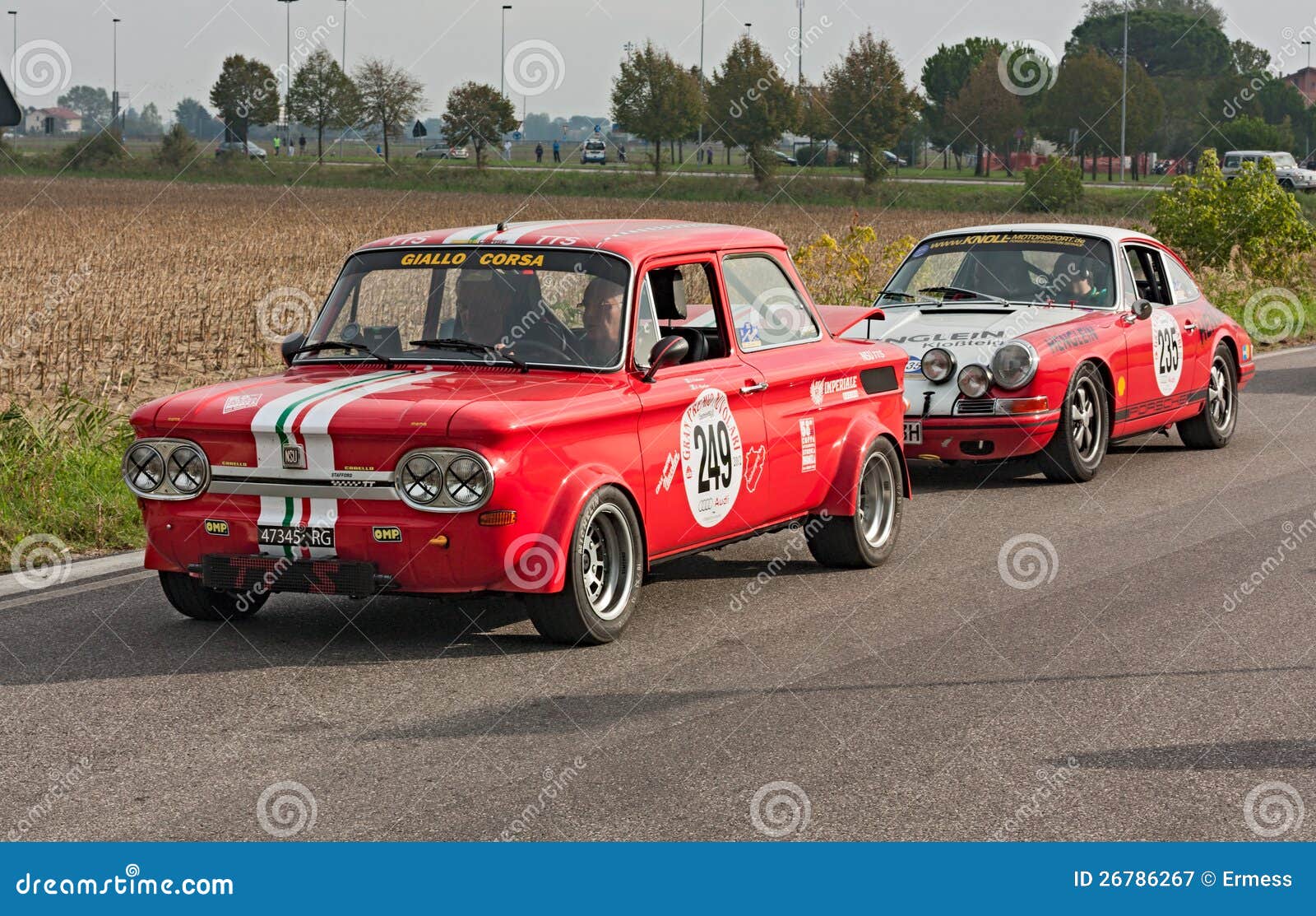 Vintage racing car editorial photography. Image of racing - 26786267