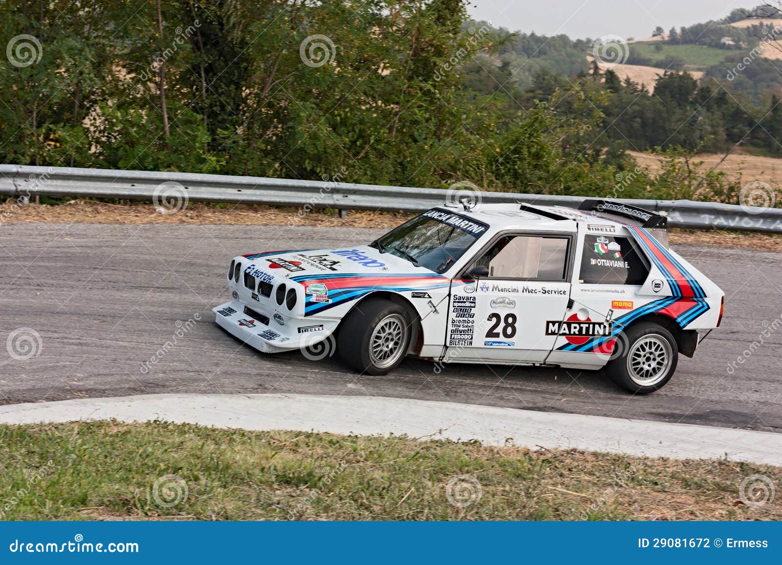 Vintage Racing Car Lancia Delta S4 Editorial Photography - Image of ...