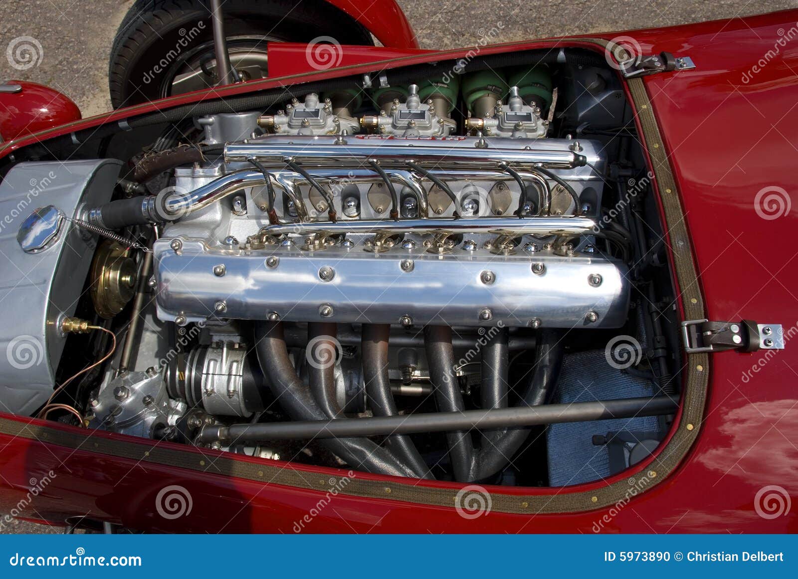 Vintage racing engine stock photo. Image of race, manifold - 5973890