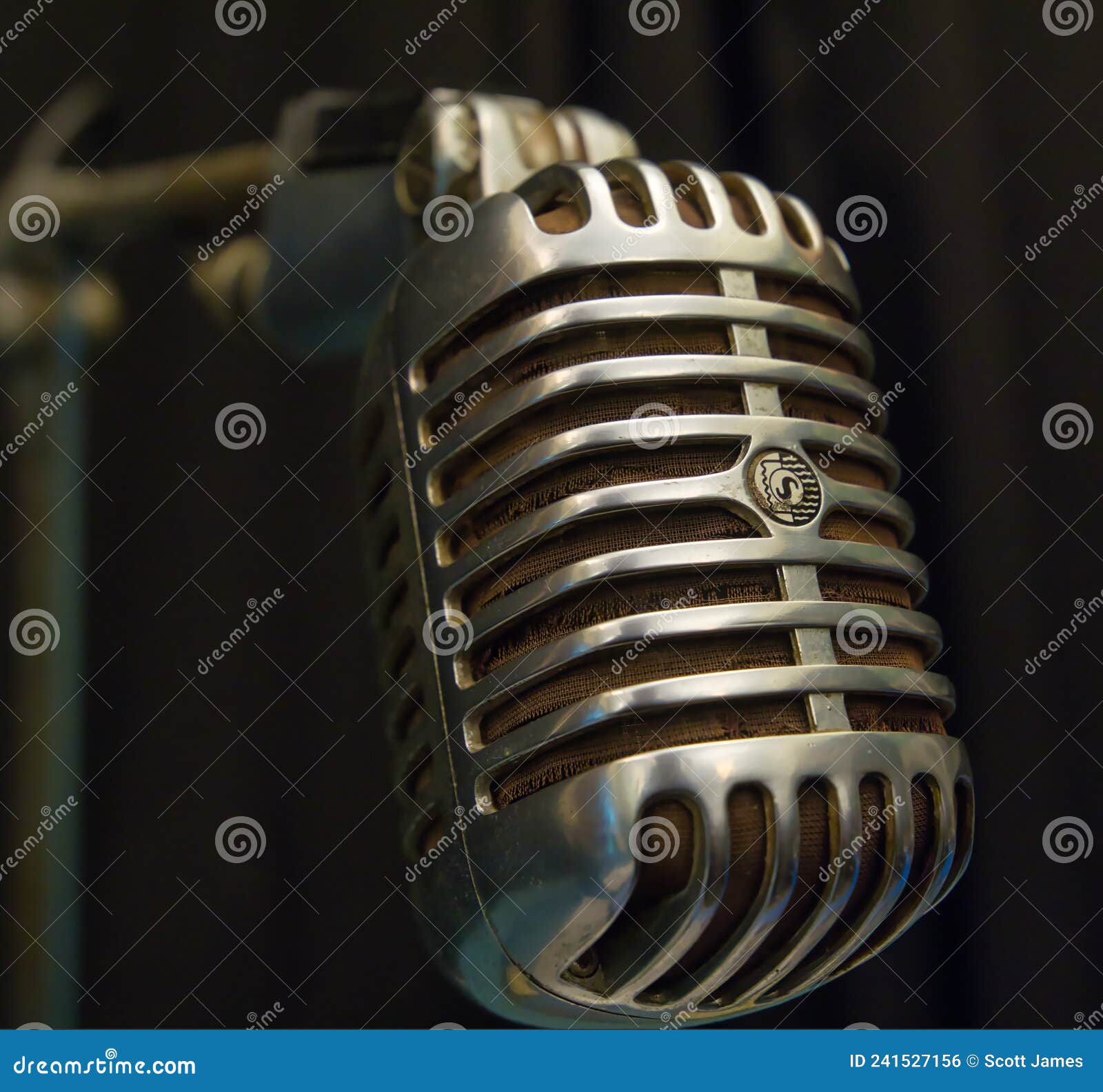 Antique Radio Microphone