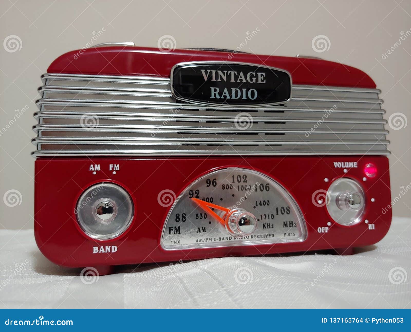 Vintage Radio stock photo. Image of radio, style, vintage - 137165764
