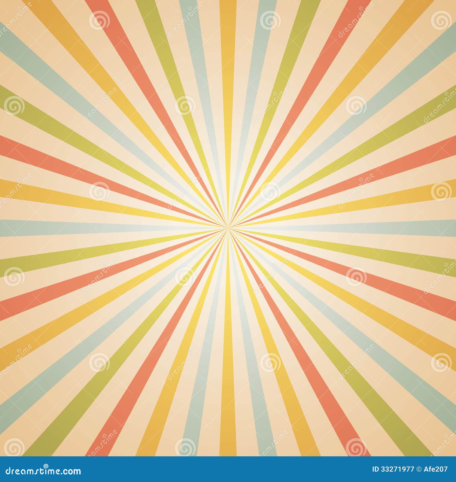Vintage Vector Rays