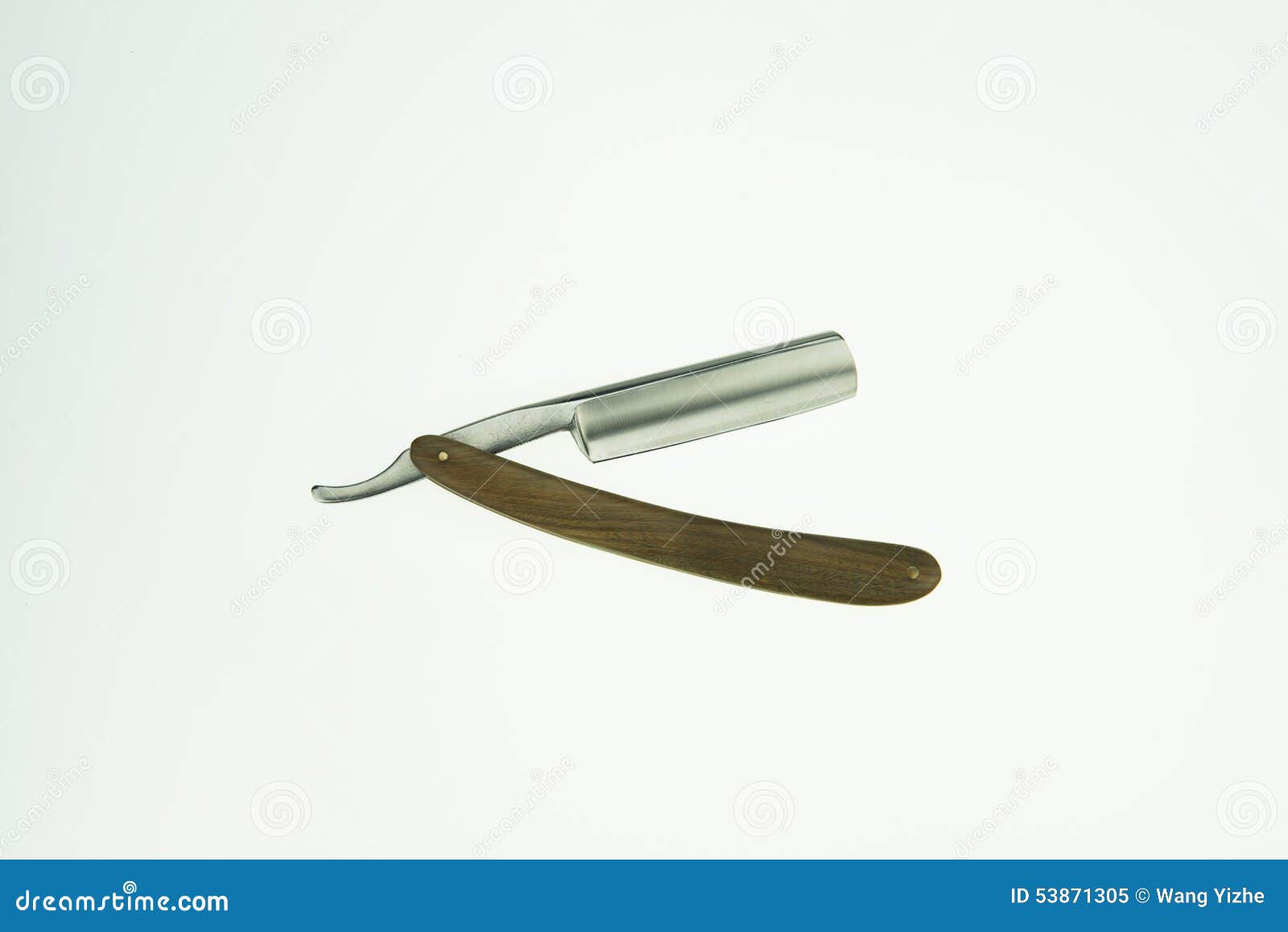Vintage razor stock image. Image of razor, isolated, clipping - 53871305