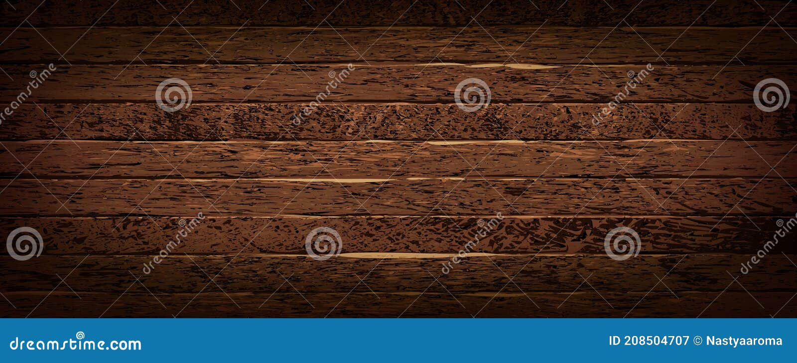 Vintage Realistic Wooden Wall Stock Vector - Illustration of panel ...
