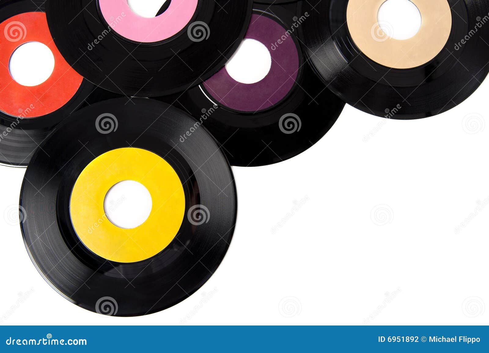 Vintage Record Albums stock photo. Image of antique, business - 6951892